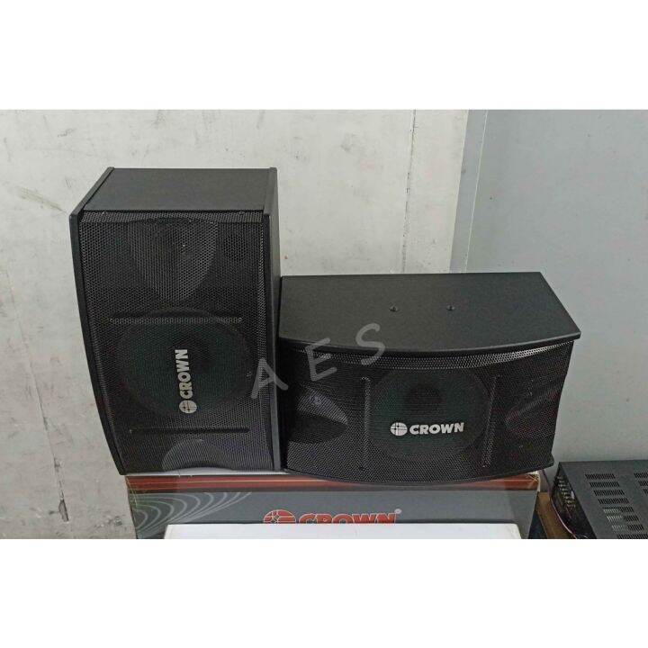 3 Way 500W Karaoke Speaker System Crown BF-105 | Lazada PH