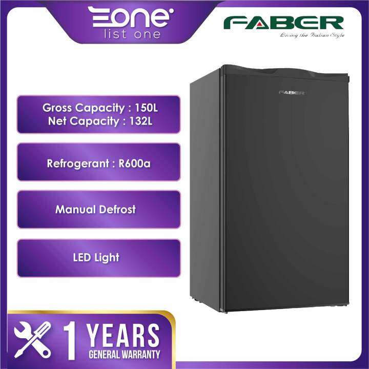 Faber 150L Single Door Refrigerator | Mini Bar | Manual Defrost | LUSSO ...