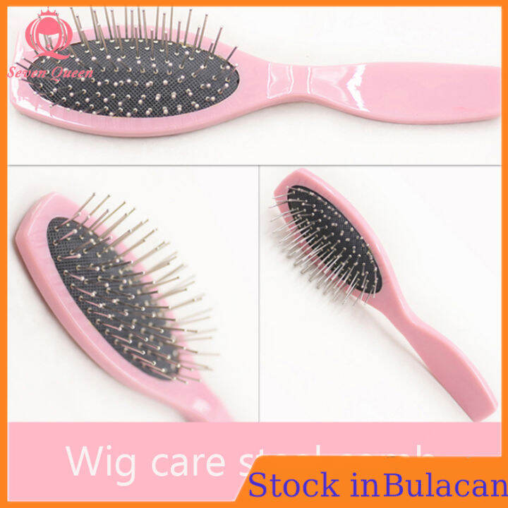 "Seven Queen" Wig professional care tool steel comb anti-static anti ...