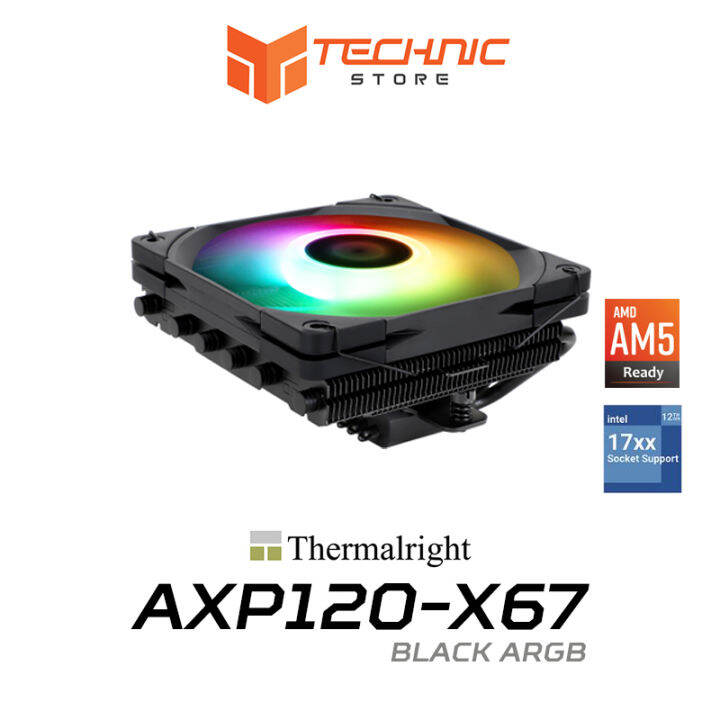 Tản nhiệt CPU ThermalRight AXP120-X67 BLACK ARGB | Lazada.vn