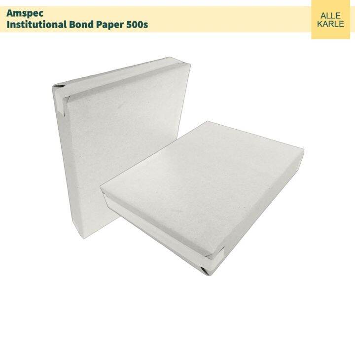 Amspec Institutional Bond Paper Short 500s | Alle Karle LZD | Lazada PH