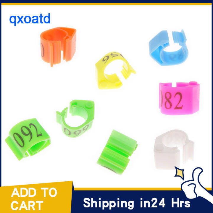 2022 Clip ring for Pigeon plastic ring Bird Dove Racing Pigeon Leg ...