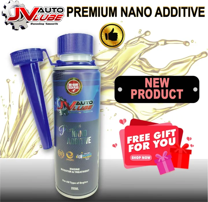 JV Auto Lube Auto Premium Nano Additive 200ml Engine Booster And ...