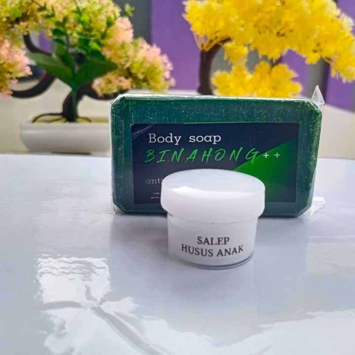 salep anak racikan dokter kulit dplus sabun binahong | Lazada Indonesia