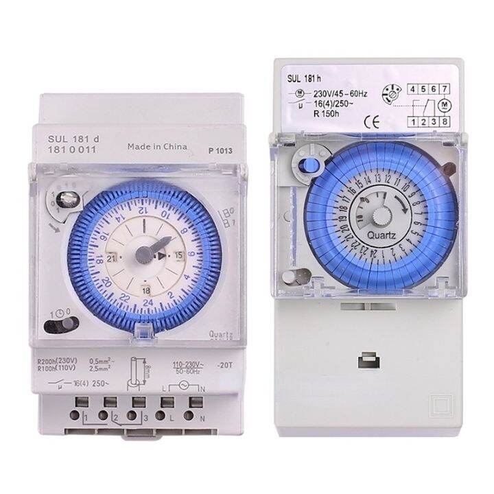 Hot Sale Mechanical Timer 24 Hour Time Switch Relay Electrically ...