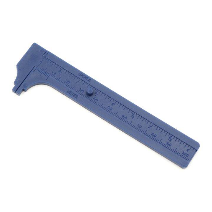 Portable Vernier Caliper Mini Plastic Sliding Gauge Pocket Vernier ...
