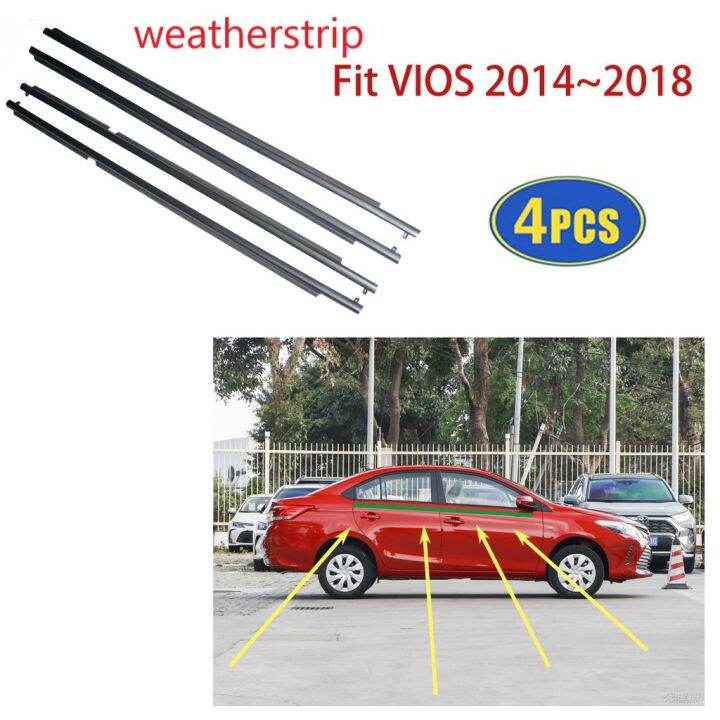 （4pcs） for TOYOTA VIOS 2014 2015 2016 2017 2018 gen3 ncp150 ...