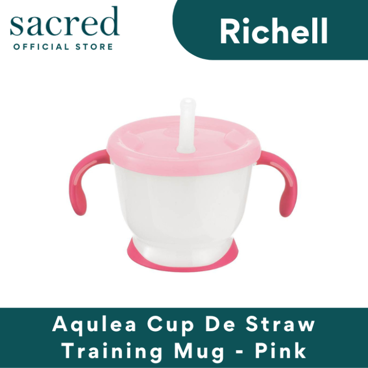 RICHELL Aqulea Cup de Straw Training Mug | Lazada PH