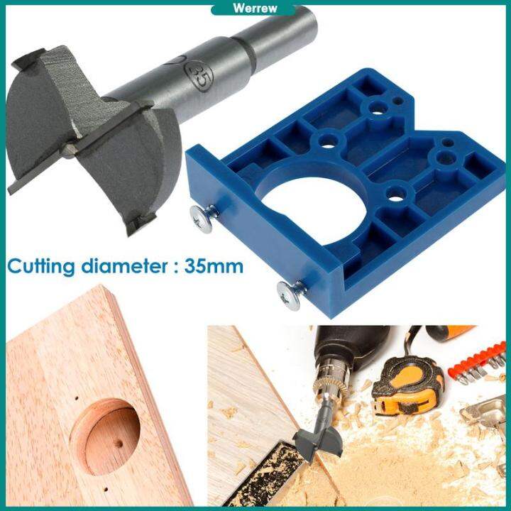 Concealed Hinge Hole Jig 35mm Professional Hinge Drilling Hole Router ...