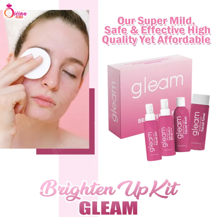 Gleam Brighten Up Kit ( New Packaging ) Mild Rejuvenating, Micro ...