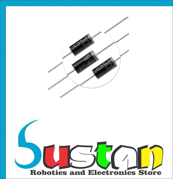Dioda 1N4007 IN4007 4007 MIC 1A 1000V DO-41 Rectifier Diode | Lazada ...