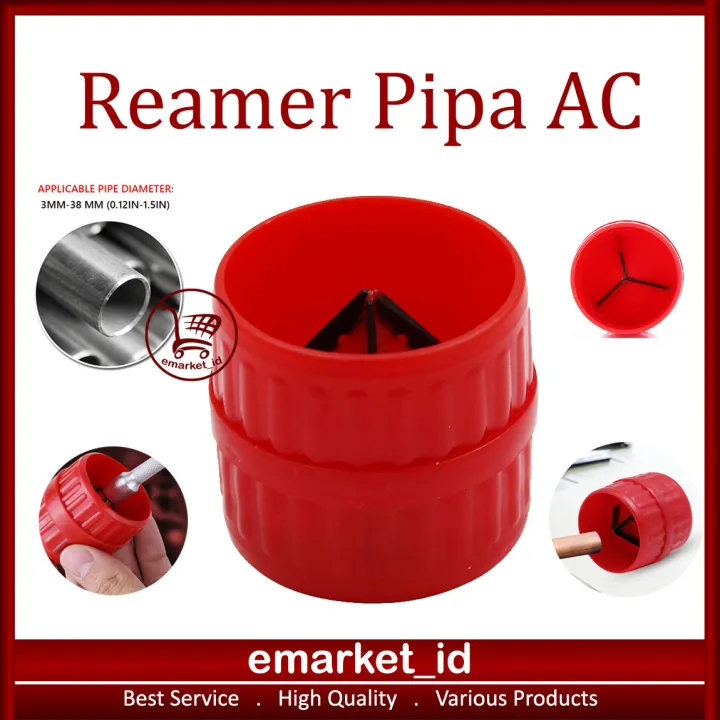 Tube Reamer Pipa Tembaga AC / Rimer Chamfer Mini Remer Flaring | Lazada ...