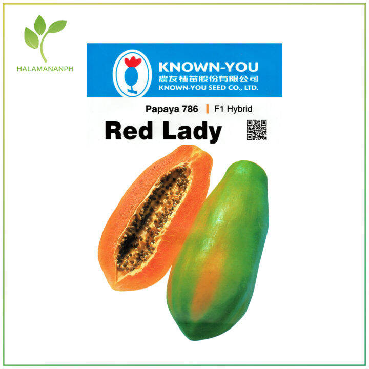 Red Lady Papaya | Dwarf Papaya | Hybrid F1 by Known You | Premium Seeds for Planting | Halamanan ...