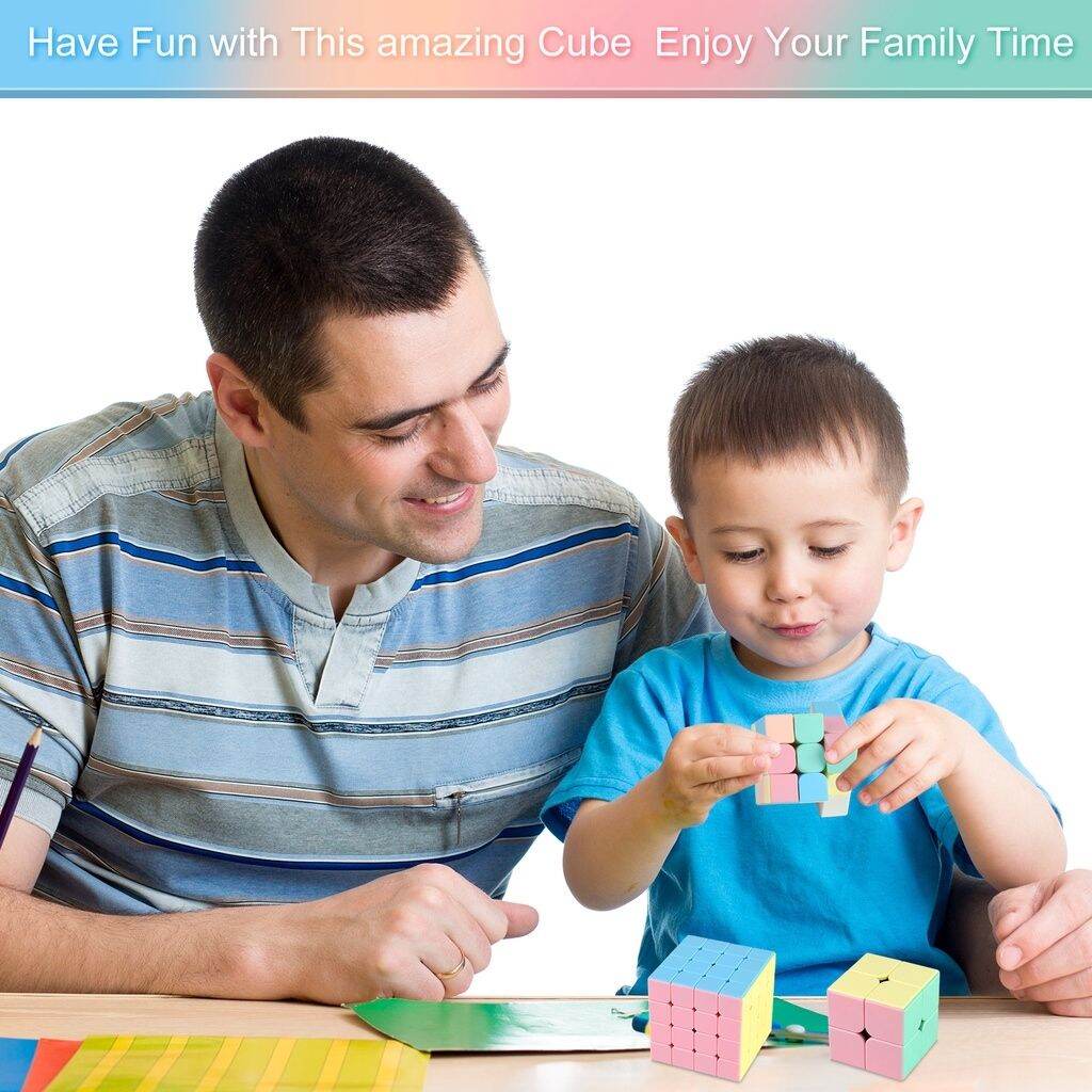 【Ready Stock】 D23 KUUQA Rubik‘s Cube Macron Rubik Cube 2x2 3x3 4x4 5x5 ...