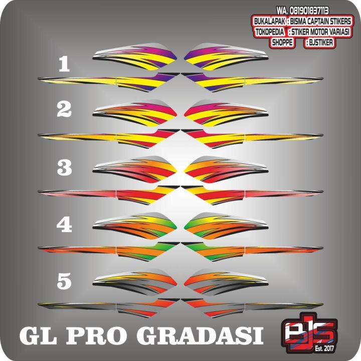 striping gl pro gl max grafis | Lazada Indonesia
