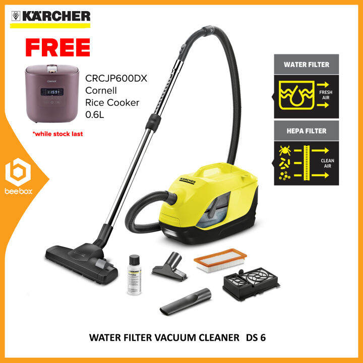 Karcher 1.195-220.0 DS6 Vacuum Cleaner with Innovative Water Filter ...