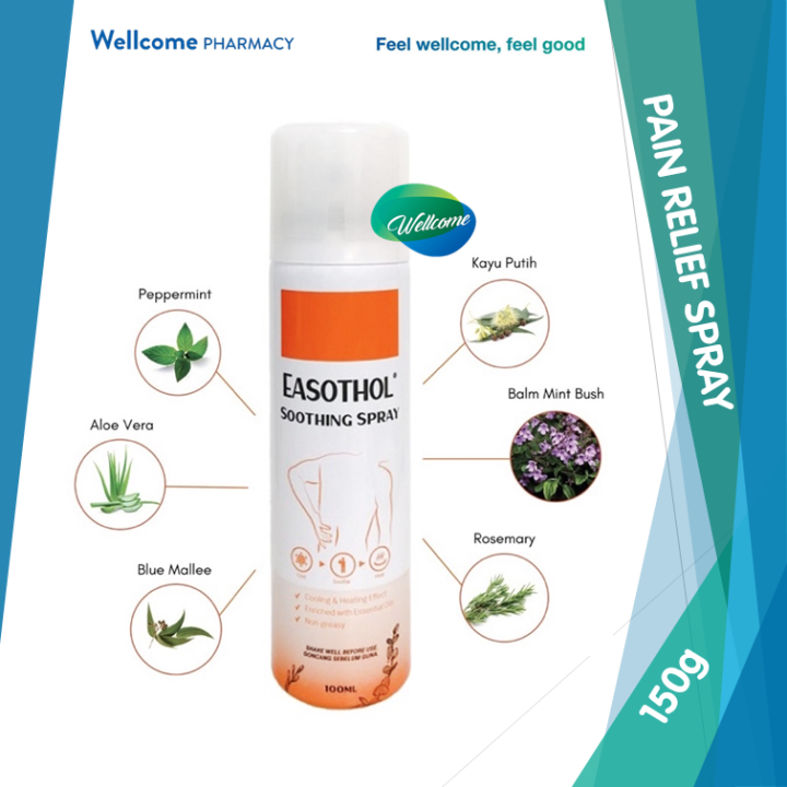 Easothol Soothing Spray for Sore Muscle Tension - 100ml | Lazada