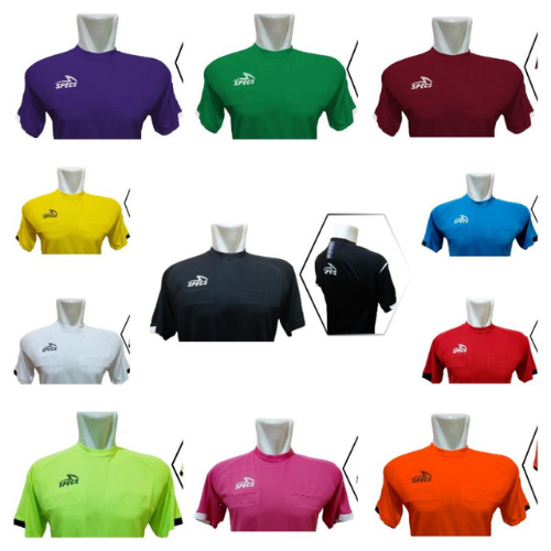 Baju Wasit Sepakbola SPC 20 / Kostum Wasit / Seragam Referee Futsal ...