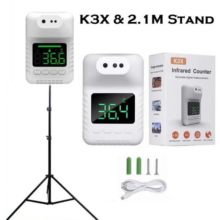 Quick delivery+COD NEW K3 Non-contact Infrared Thermometer Digital ...