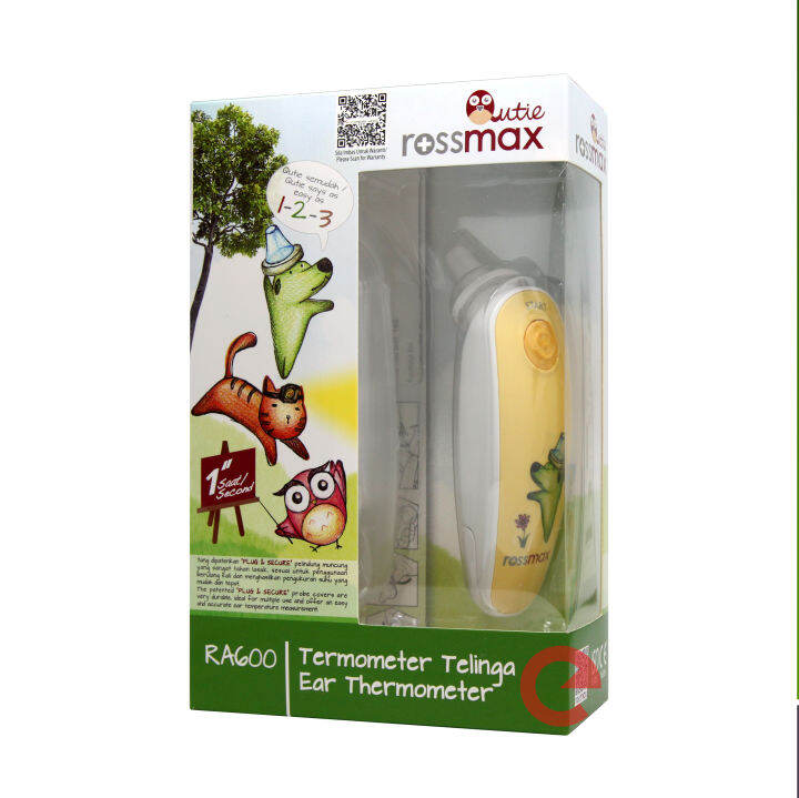 Rossmax Infrared Ear Thermometer ( RA600 / RA600 Q ) (5-Year Warranty ...