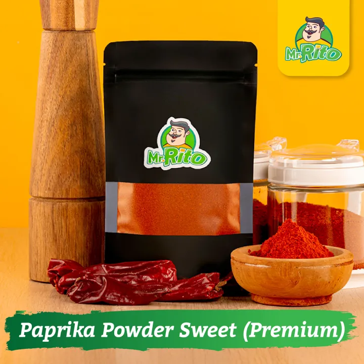 Mr.Rito Serbuk Paprika Manis Premium [Premium Sweet Paprika] 100g | Lazada