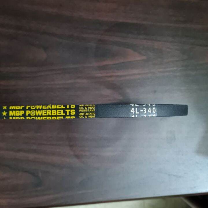 WDWD Fan belt V-belt with teeth Mitsuboshi 4L-340 | Lazada PH