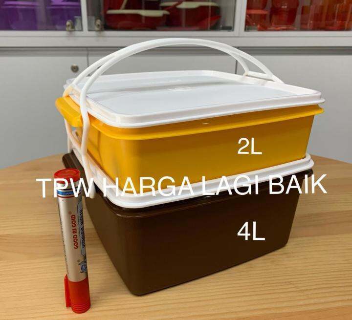 Tupperware Large Double Deep 2L n 4L | Lazada