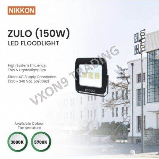 NIKKON Draco Zulo 150W LED Floodlight(SportLight) ~VXON9 Trading | Lazada