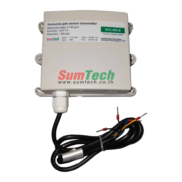 สินค้าพร้อมส่งจากไทย 🔥 Ammonia gas Sensor transmitter RS485 output (NH3-485J) (ไม่รวม V.A.T ...