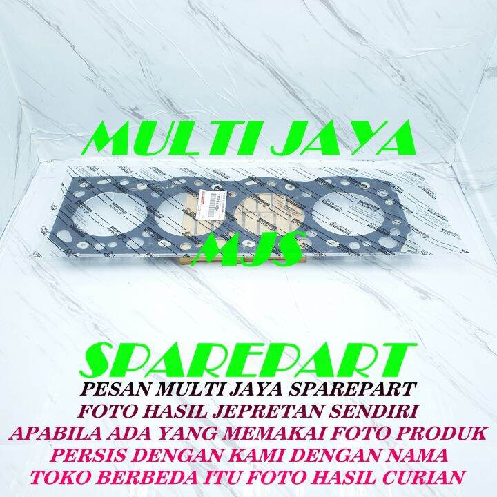 PACKING CYLINDER HEAD PAKING ONLY KOP TOYOTA KIJANG 7K DIESEL 2L BESI ...