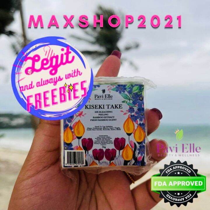 ☇⊕ KISEKI TAKE by PAVI ELLE 10x BLEACHING SOAP (W/ Freebie) | Lazada PH