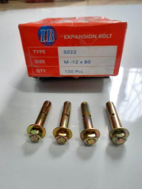 1 Kotak Dinabolt Dynabolt 12 x 60 / Baut Tanam Bor Baut Tanam 12mm ...