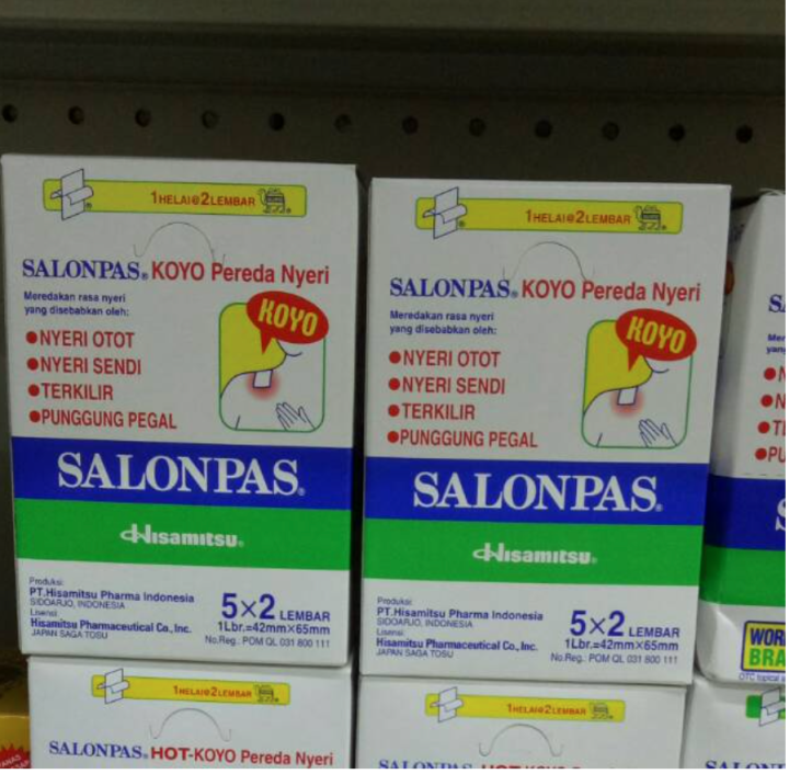 Salonpas koyo isi 10 sachet /box kemasan baru | Lazada Indonesia
