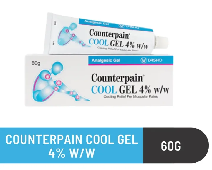 Counterpain Cool Gel 60g Blue/ubat sapu sakit badan/sendi/otot ...