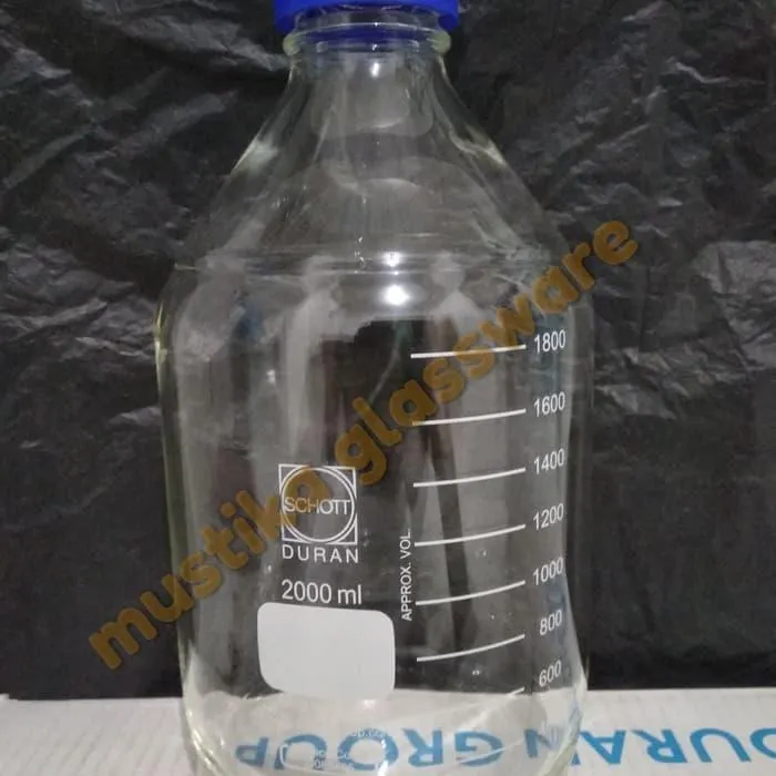 Laboratory Bottle/Botol laboratorium Cap. 2000 ml, Glass Clear, DURAN | Lazada Indonesia