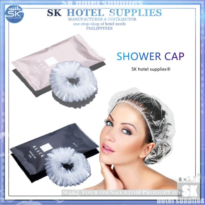 Hotel Amenities Bath Shower Cap (100pcs) | Lazada PH