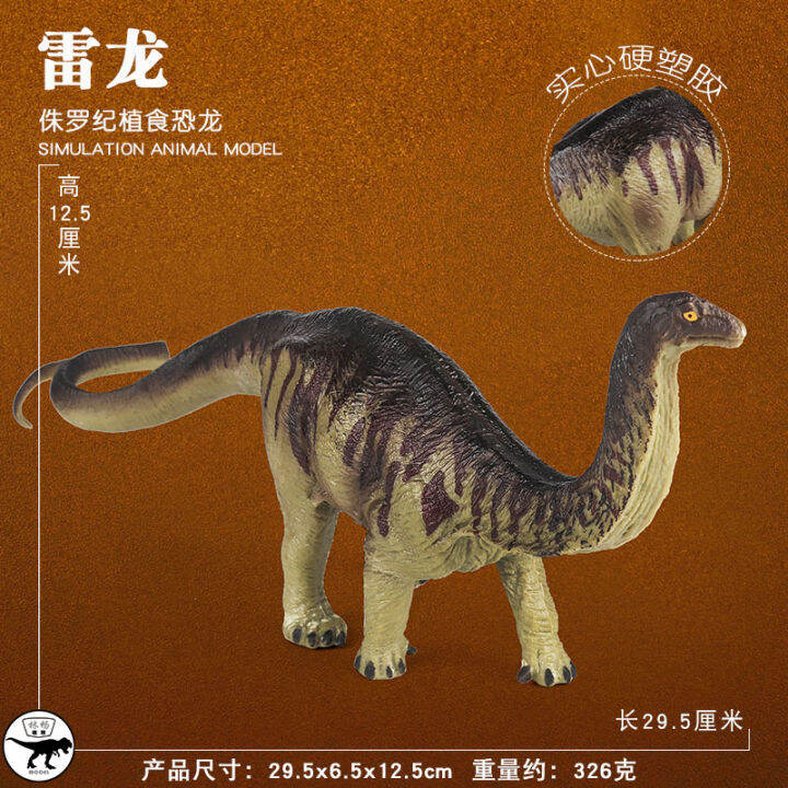 Lin Changmo played Jurassic children's toys, Lei Long model, Liang Long ...