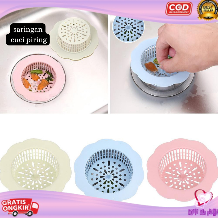 aringan Afur Bak Cuci Piring Wastafel / Penyaring Kotoran Sampah Sisa ...