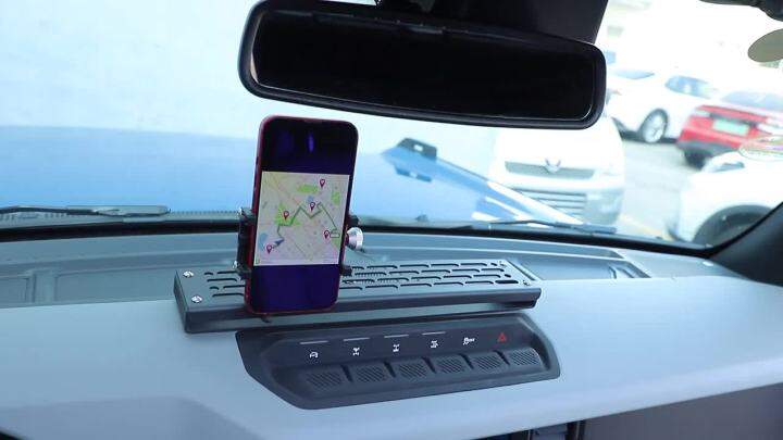 BAWA Car Center Console Phone Holder Rotatable Retractable cket For ...