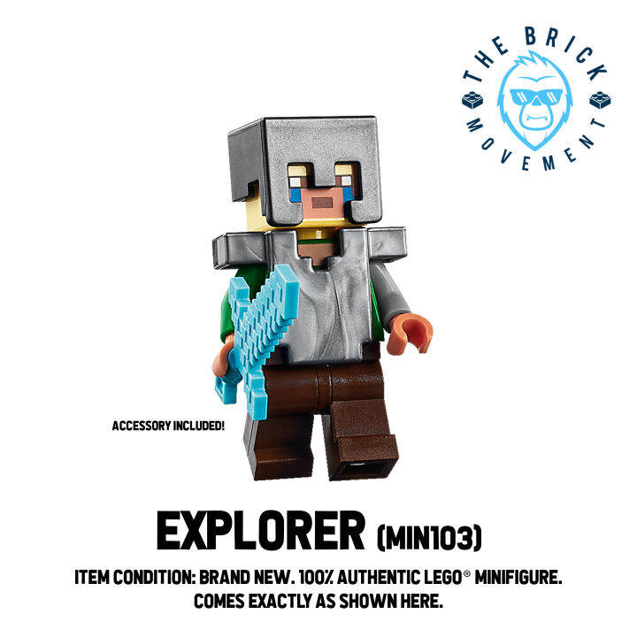 LEGO® MC Explorer Minifigure | Lazada PH