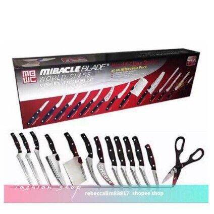 Miracle Blade Complete 13-Piece Knife Set | Lazada PH