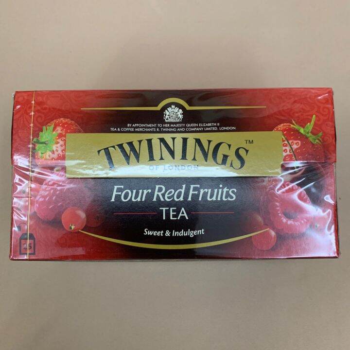 Twinings Four Red Fruits 25 Tea Bags | Lazada PH