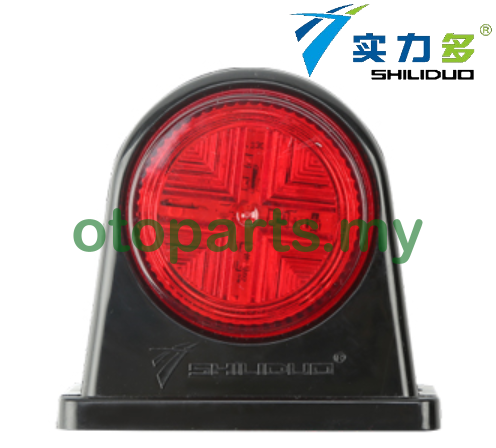 SHILIDUO Red/White LED Side Lamp / Outline Marker Lamp Side Light for ...