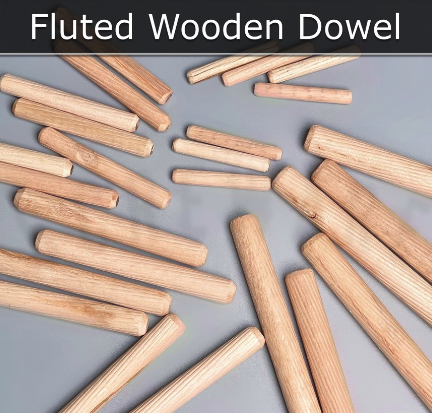 50pcs Fluted Wooden Dowel | Lazada PH
