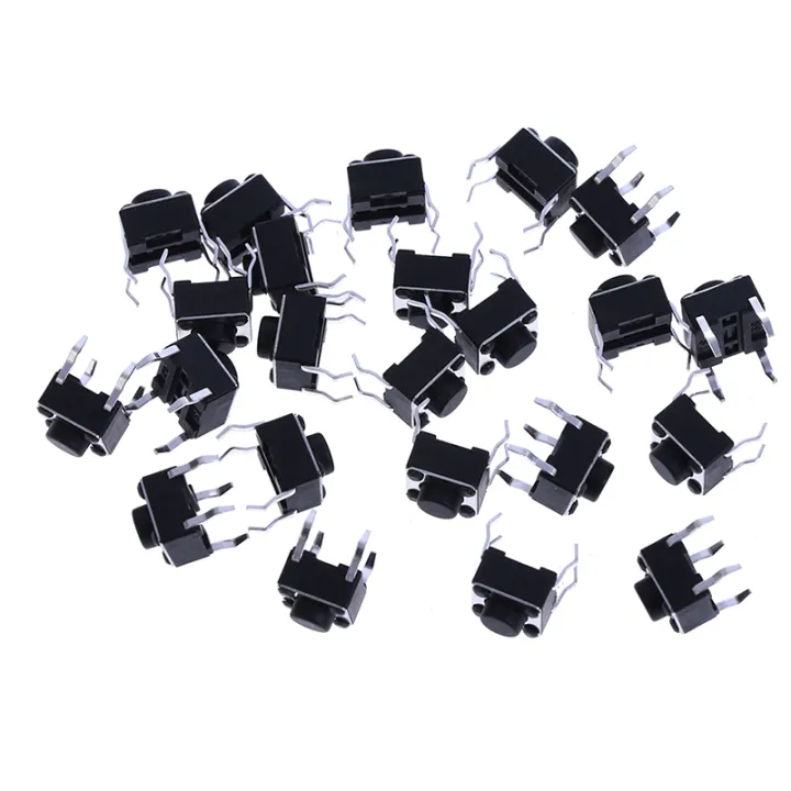 Graceful 20pcs Mini Micro Momentary Tactile Push Button Switch 6*6*5mm ...