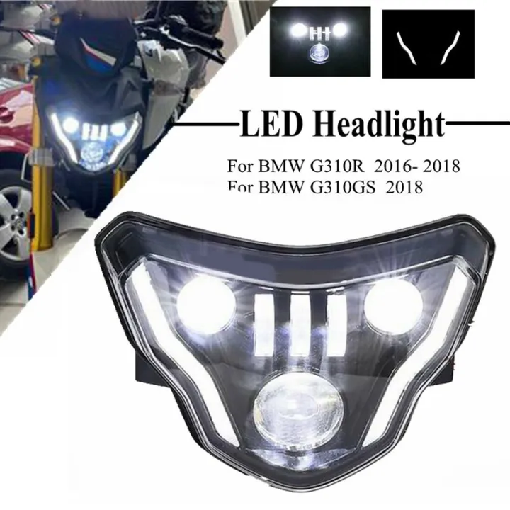 Motorcycle LED Headlight head light lamp Light for-BMW G310GS G310R ...