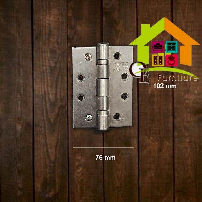 Omah Engsel ~ HAFELE Door Hinges 102x76 mm A.926.13.003 Engsel Pintu ...