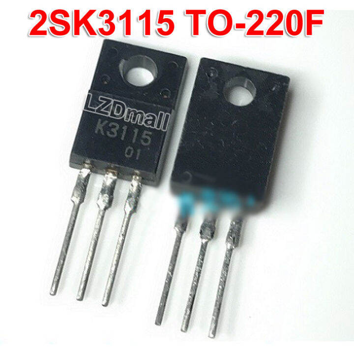 5pcs K3115 TO-220F 2SK3115 K3115B 2SK3115B TO220F 6A/600V MOSFET Transistor new original IC ...