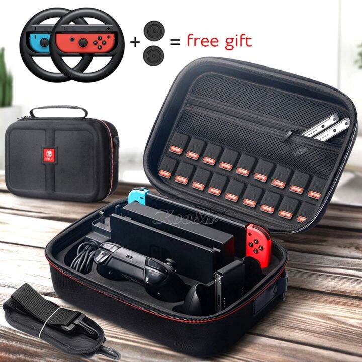 Nintendo Switch Oled Accessories Console Carrying Storage Bag Joycon ...