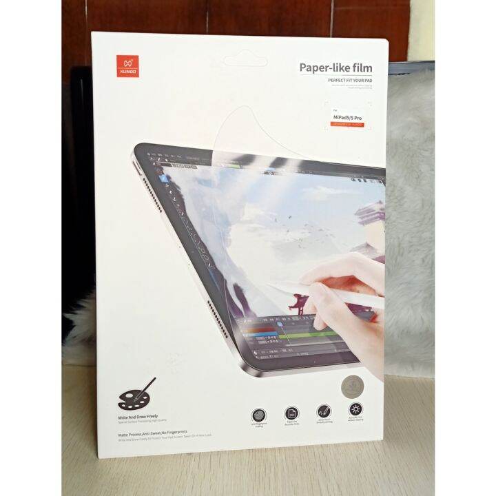 MI PAD 5 / 5 Pro XUNDD Paper Like Screen Protector Premium Film | Lazada PH